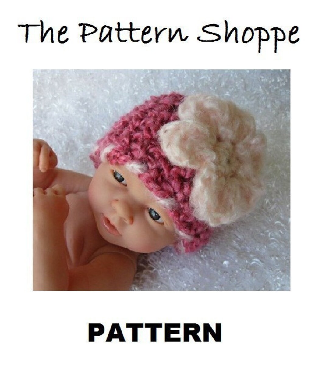 INSTANT DOWNLOAD PATTERN Little Miss Sweetheart Hat Photo Prop ...