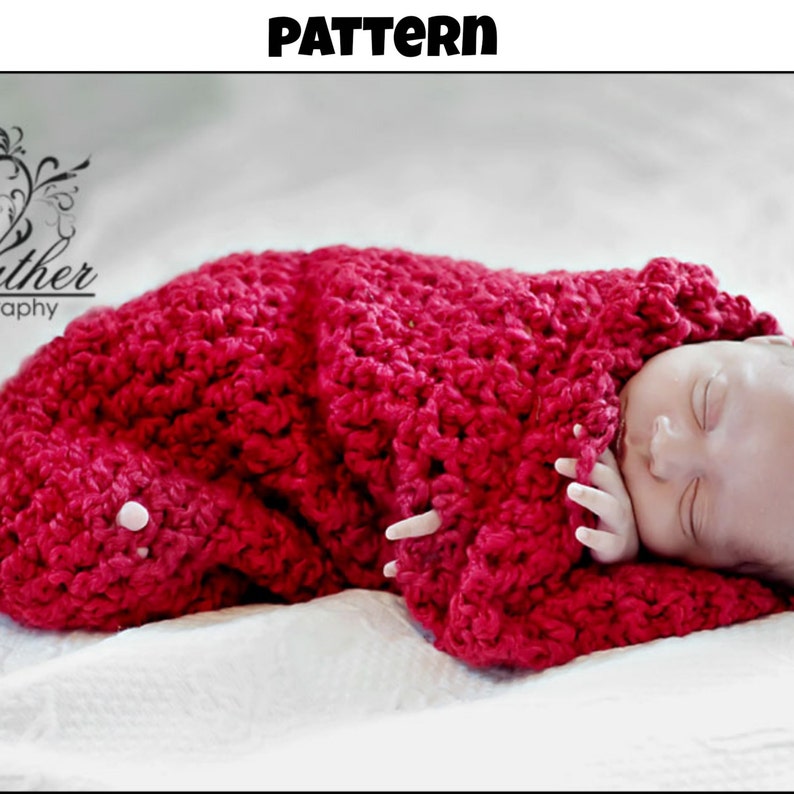 INSTANT DOWNLOAD PATTERN Baby Cocoon Photo Prop (permission to Sell ...