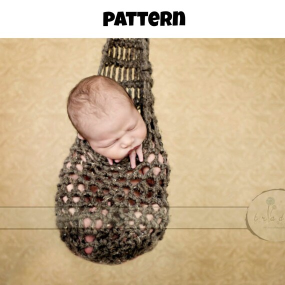 INSTANT DOWNLOAD PATTERN Newborn Hanging Stork Sack | Etsy