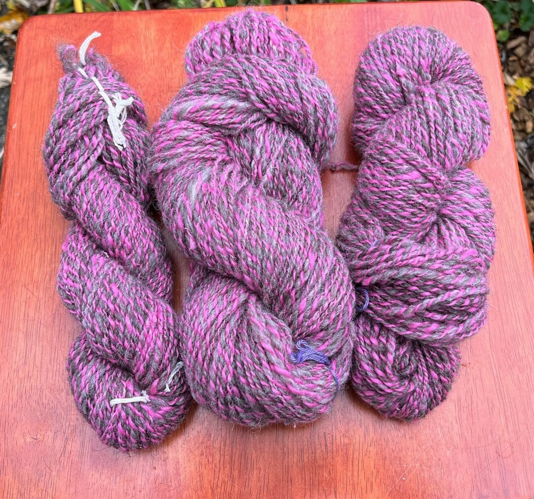 Jacob Wool Marled Yarn - Etsy