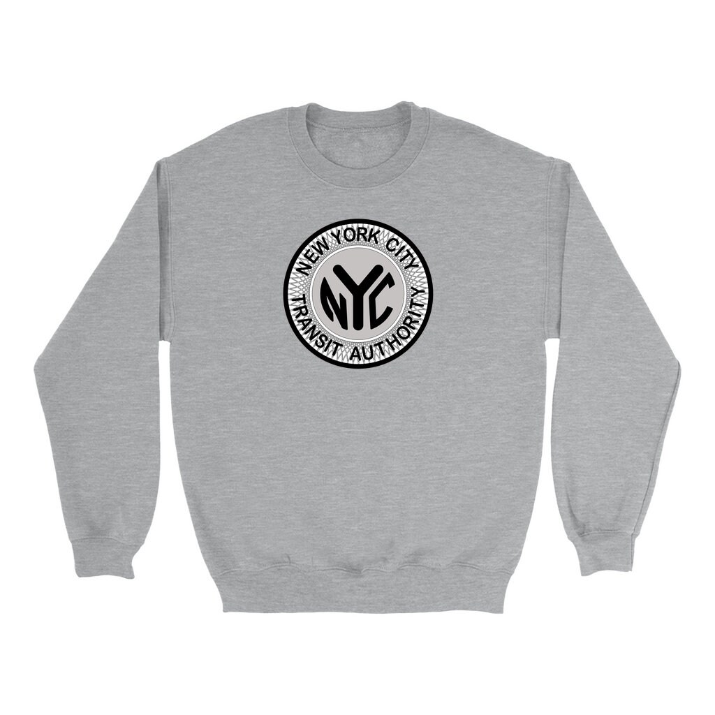New York - MTA - Metro - Transit - Token - Subway - Sweatshirt - NYC - Etsy