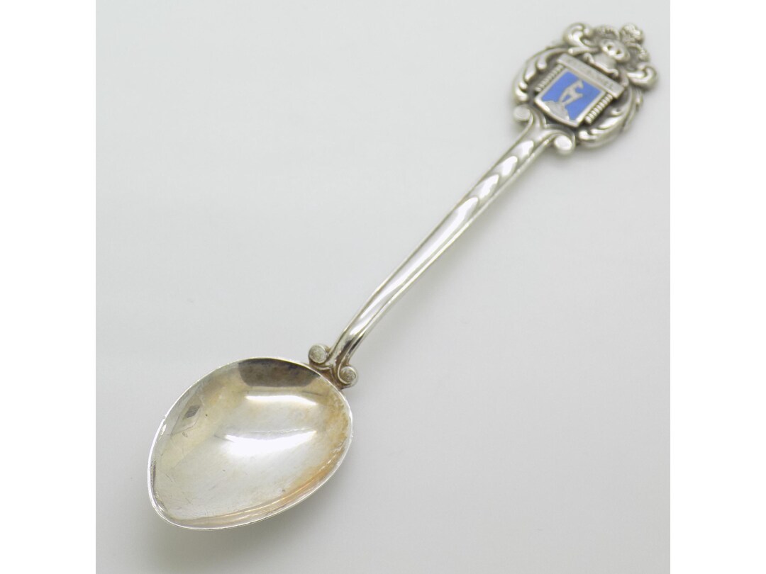 Vintage Austrian Silver 900 Collector Spoon With Kitzbühel Emblem ...