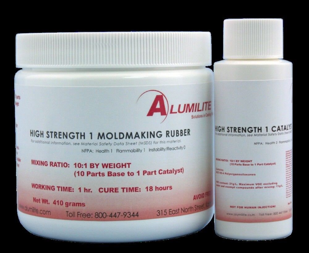 Alumilite's High Strength 1 Silicone Mold Making Rubber 1 Lb - Etsy