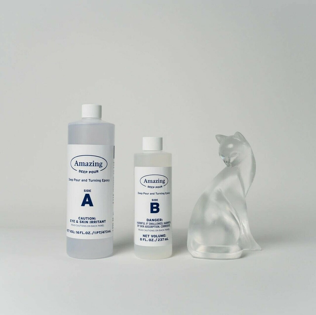 Alumilite's Amazing Deep Pour 24 Oz. Kit 16 Oz. A 8oz. - Etsy