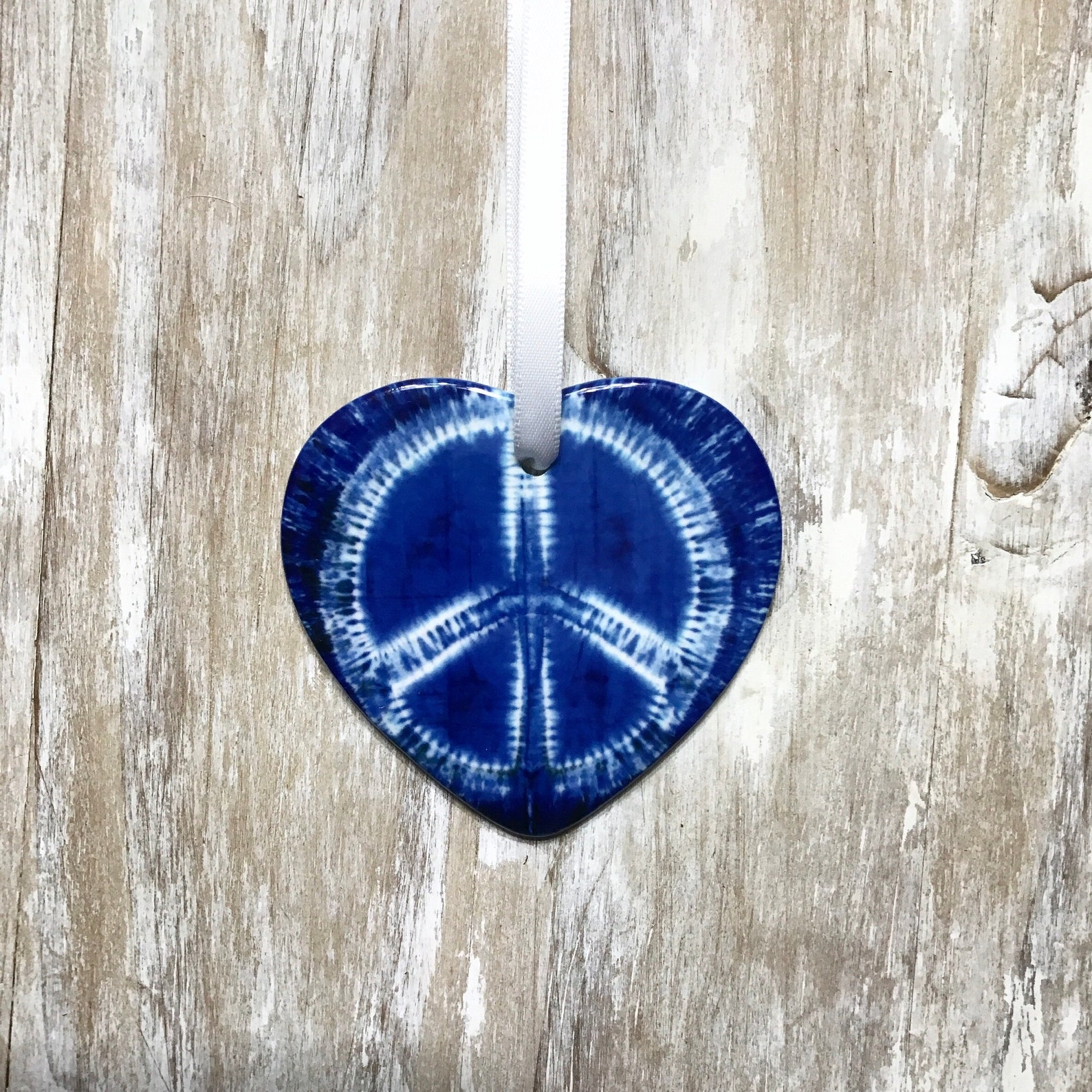 Peace Sign Tie Dye Hippy Dippy Ornament Custom Hippie - Etsy