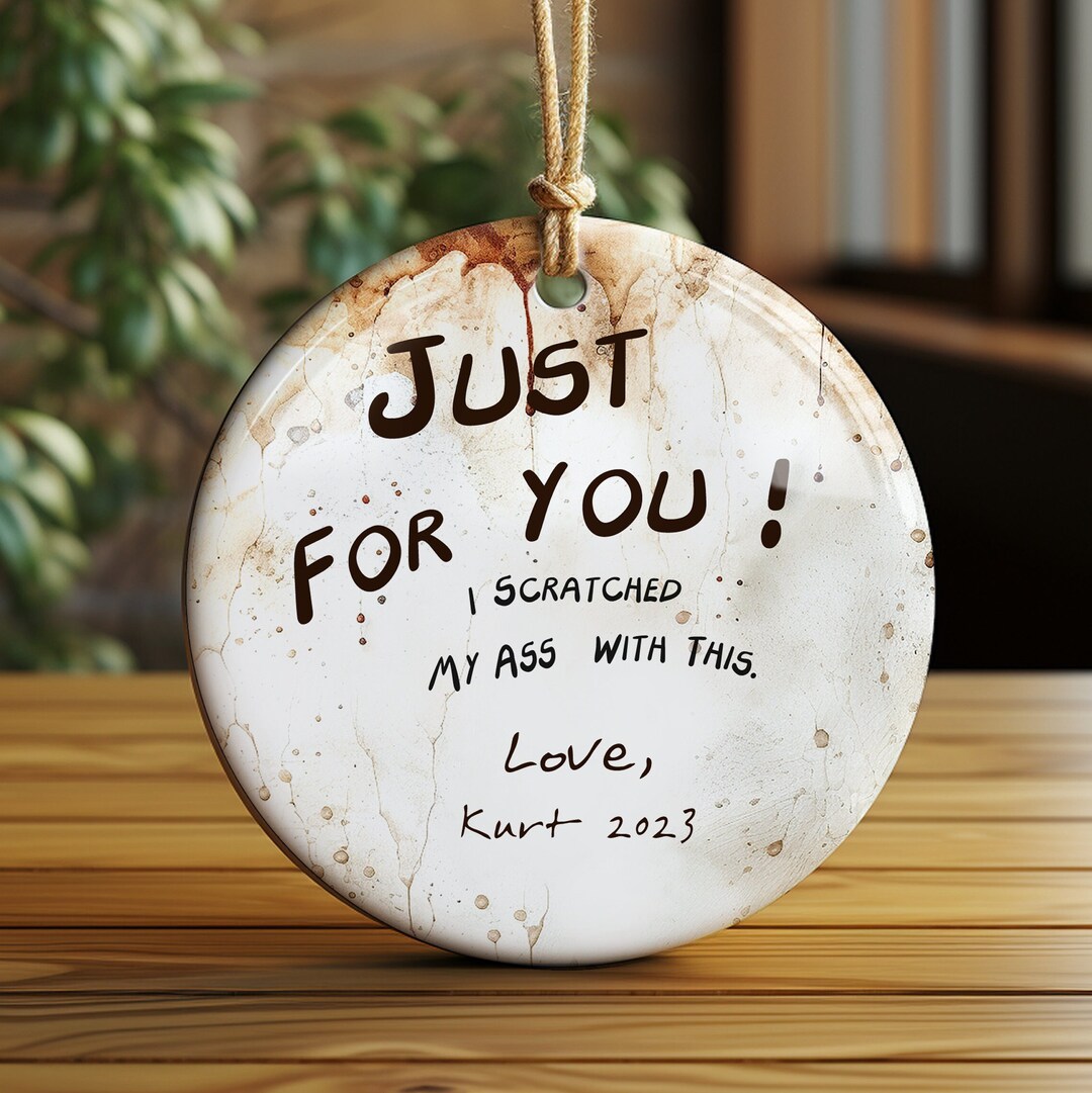 Ugly Christmas Ornaments Ugly Naughty Christmas Ornaments Gag - Etsy