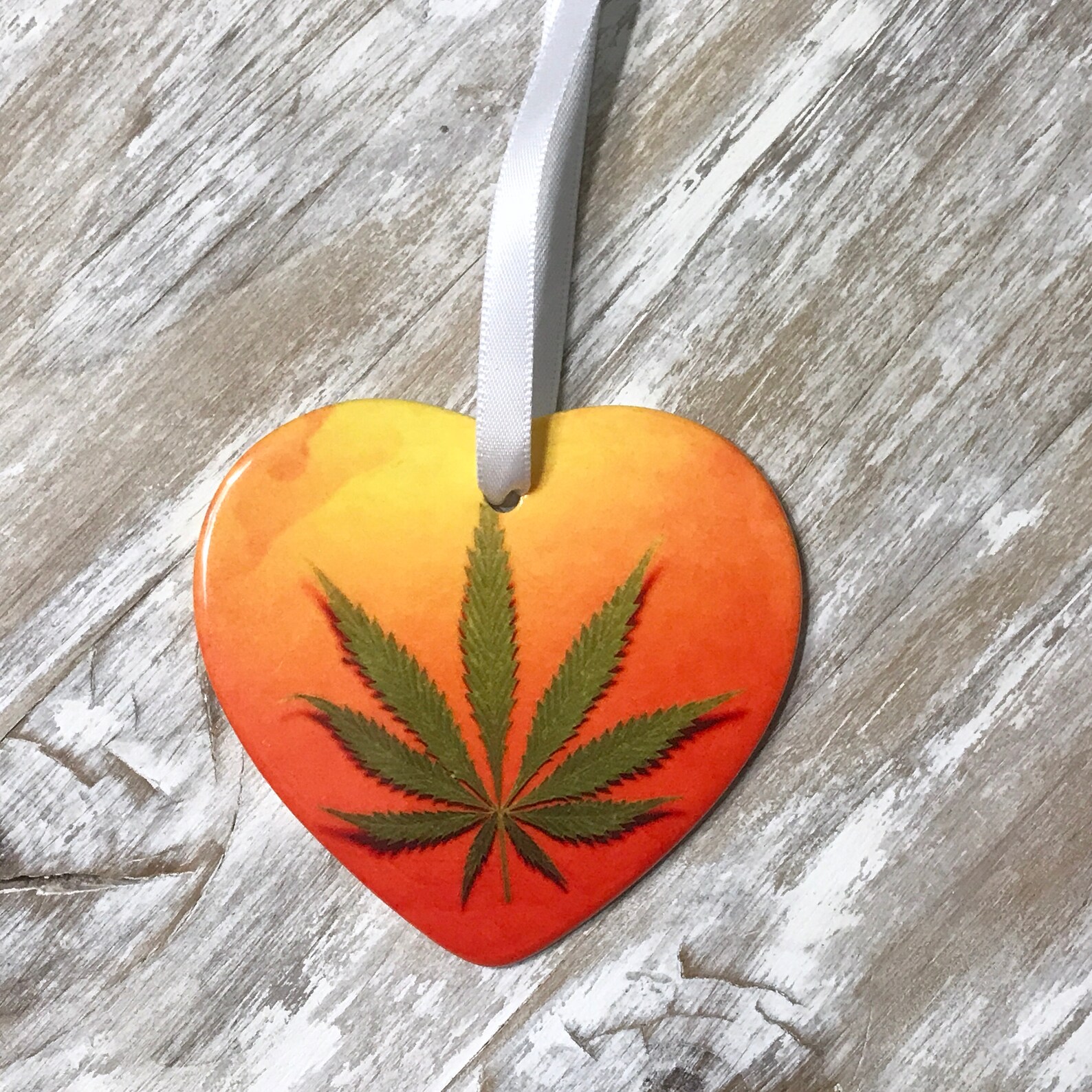 Peace Sign Tie Dye Hippy Dippy Ornament Custom Hippie | Etsy