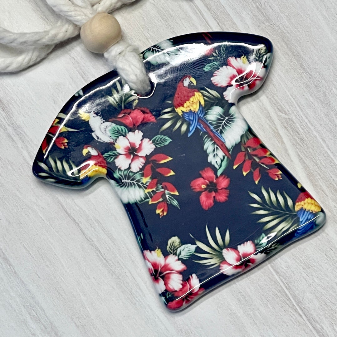 Hawaii Ornament Hawaiian Shirt Ornament Tiki Ornaments Cross Country ...