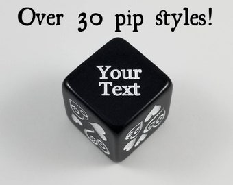 Handcrafted Custom Dice by DiceMakers on Etsy