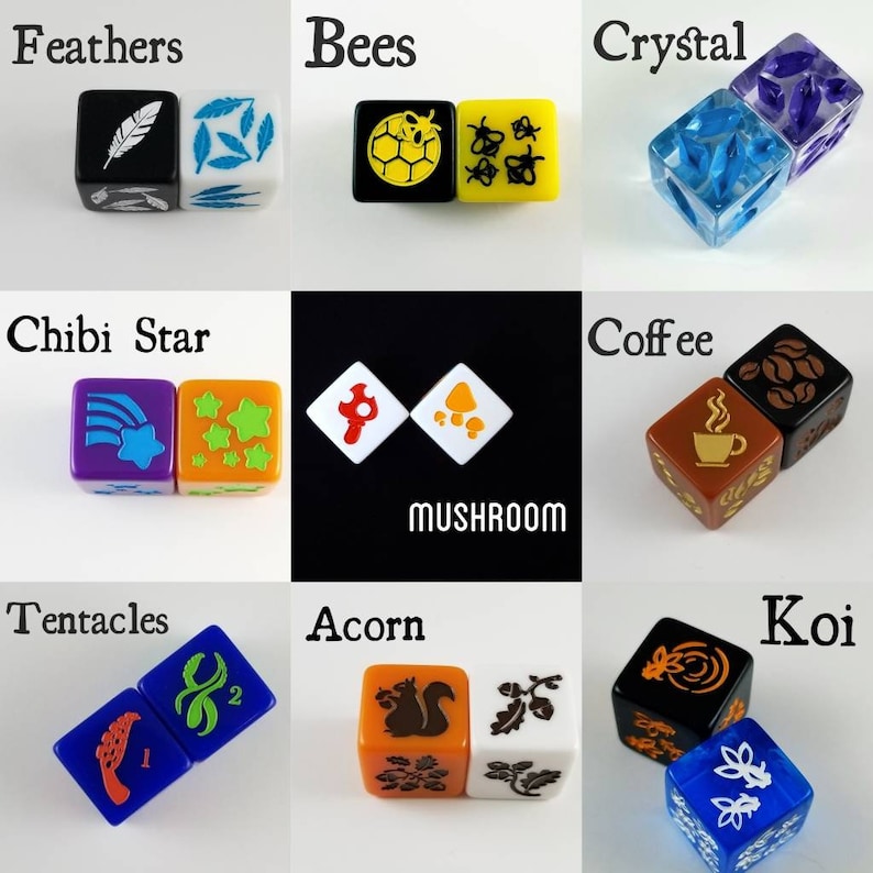 One Custom Dice With Your Choice of Pips Personalized D6 - Etsy