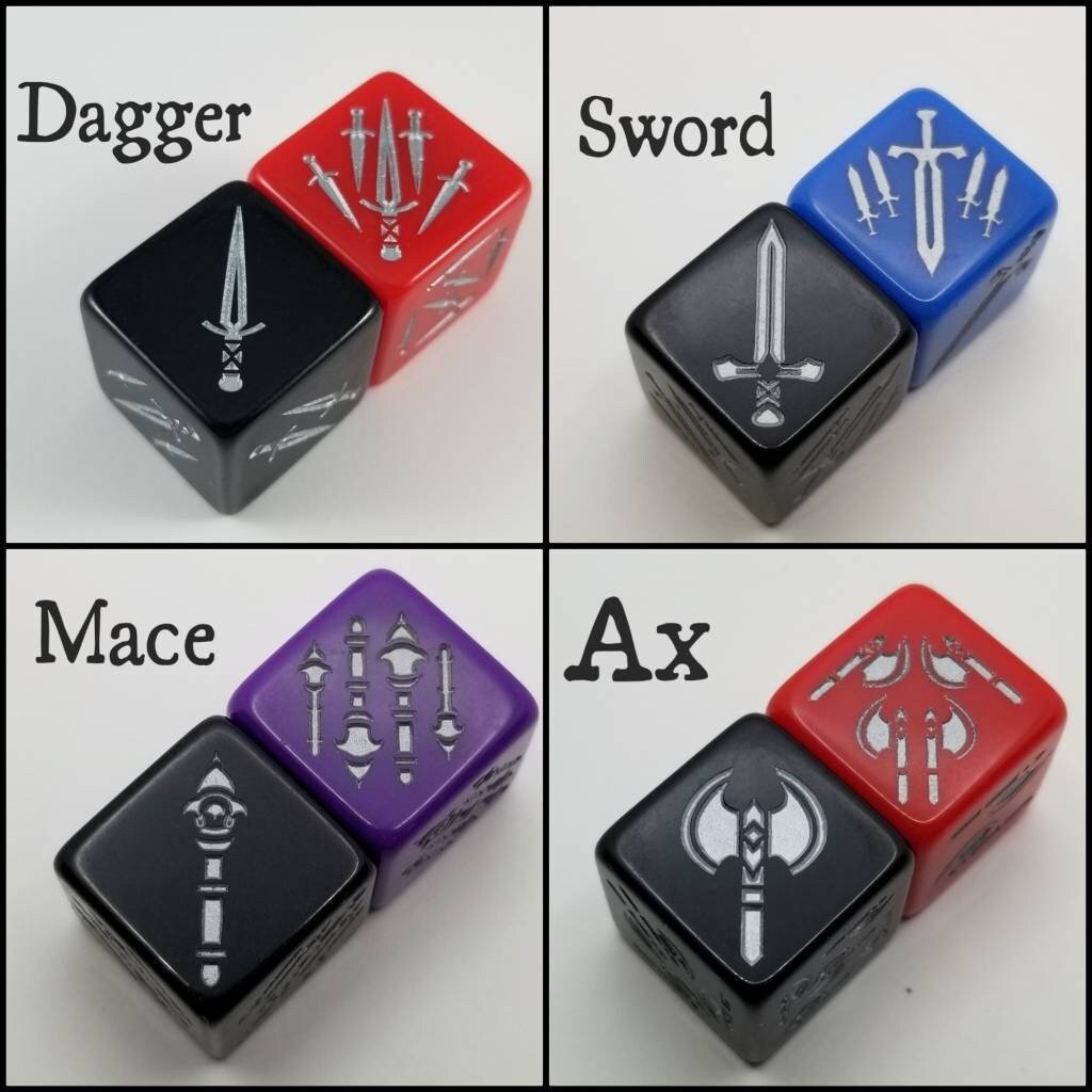 One Custom Dice With Your Choice of Pips Personalized D6 | Etsy UK