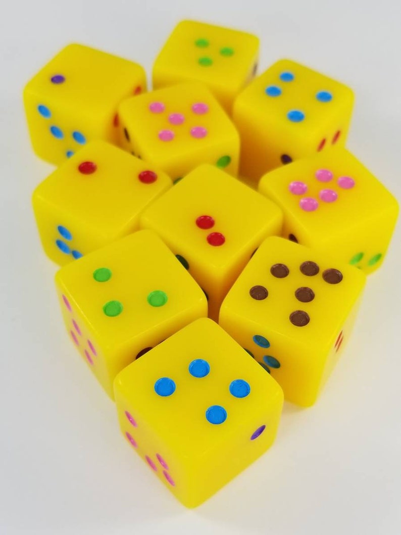 Random Pips Dice - One D6 - Etsy
