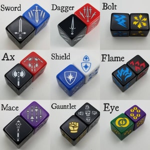 One Custom Dice With Your Choice of Pips - Personalized D6 - Engraved ...