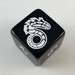 50 Custom Dice With Free Artwork Prep / Carved D6 / Boardgames ...