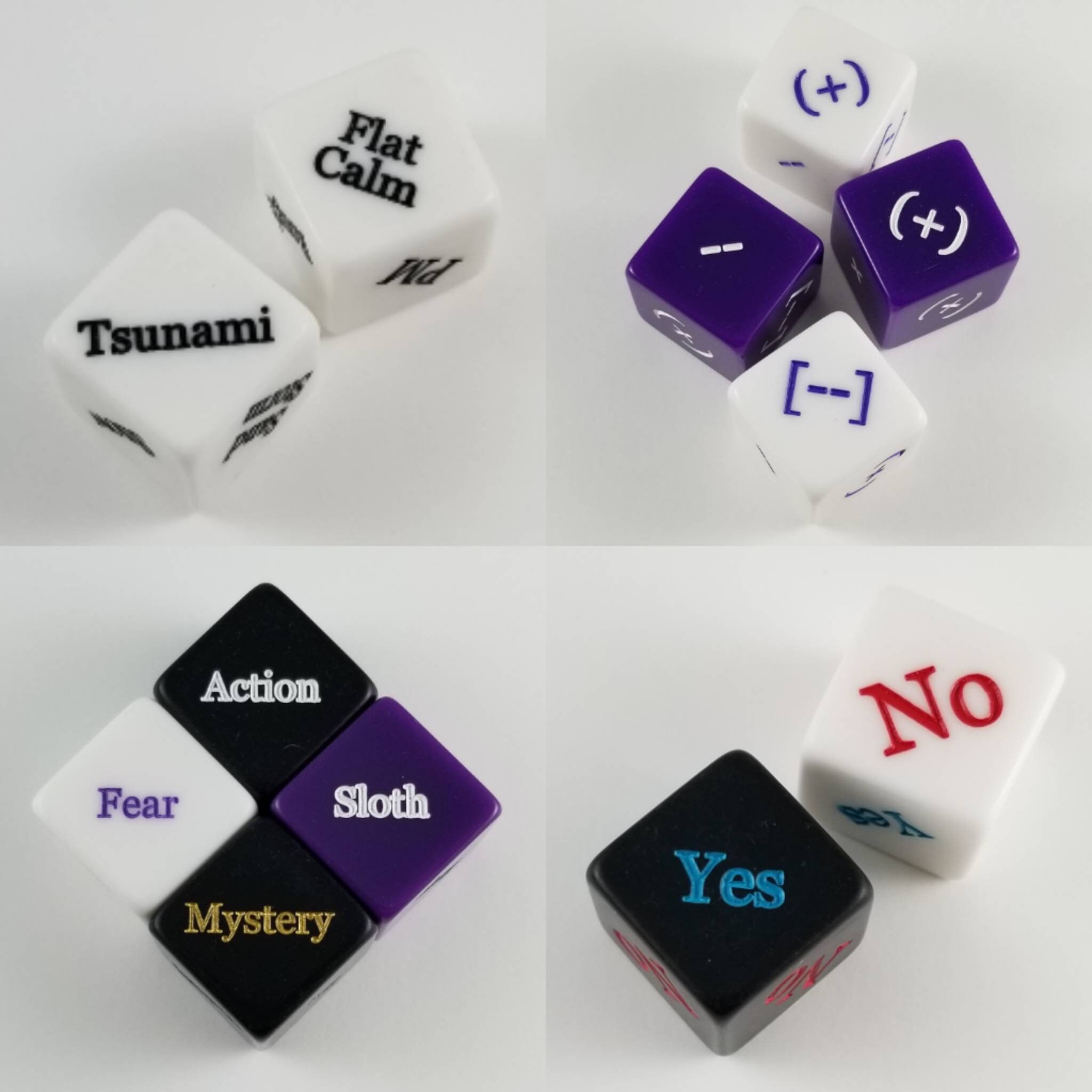 Custom Dice / One D6 /text on All Six Sides / Numbers and | Etsy Australia