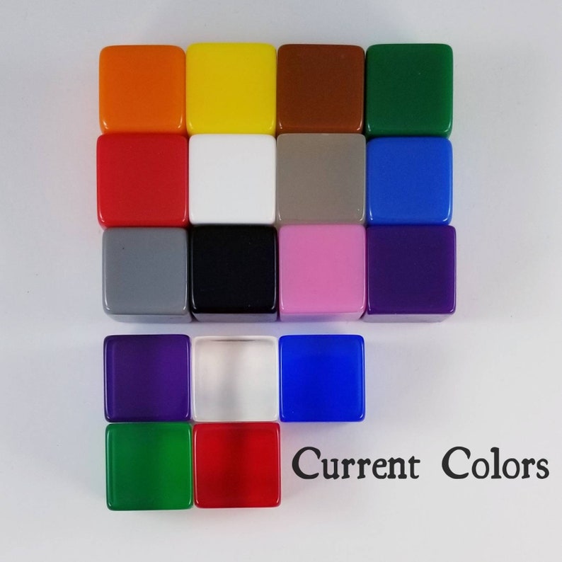 One Custom Dice With Your Choice of Pips Personalized D6 - Etsy