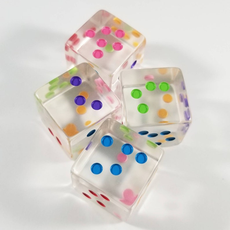 Random Pips Dice - One D6 - Etsy