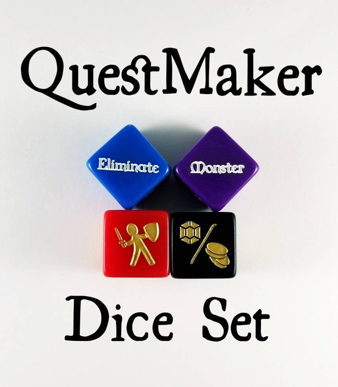 Questmaker/storytelling Dice for Dungon Masters- Roleplaying, Gamer, DM ...