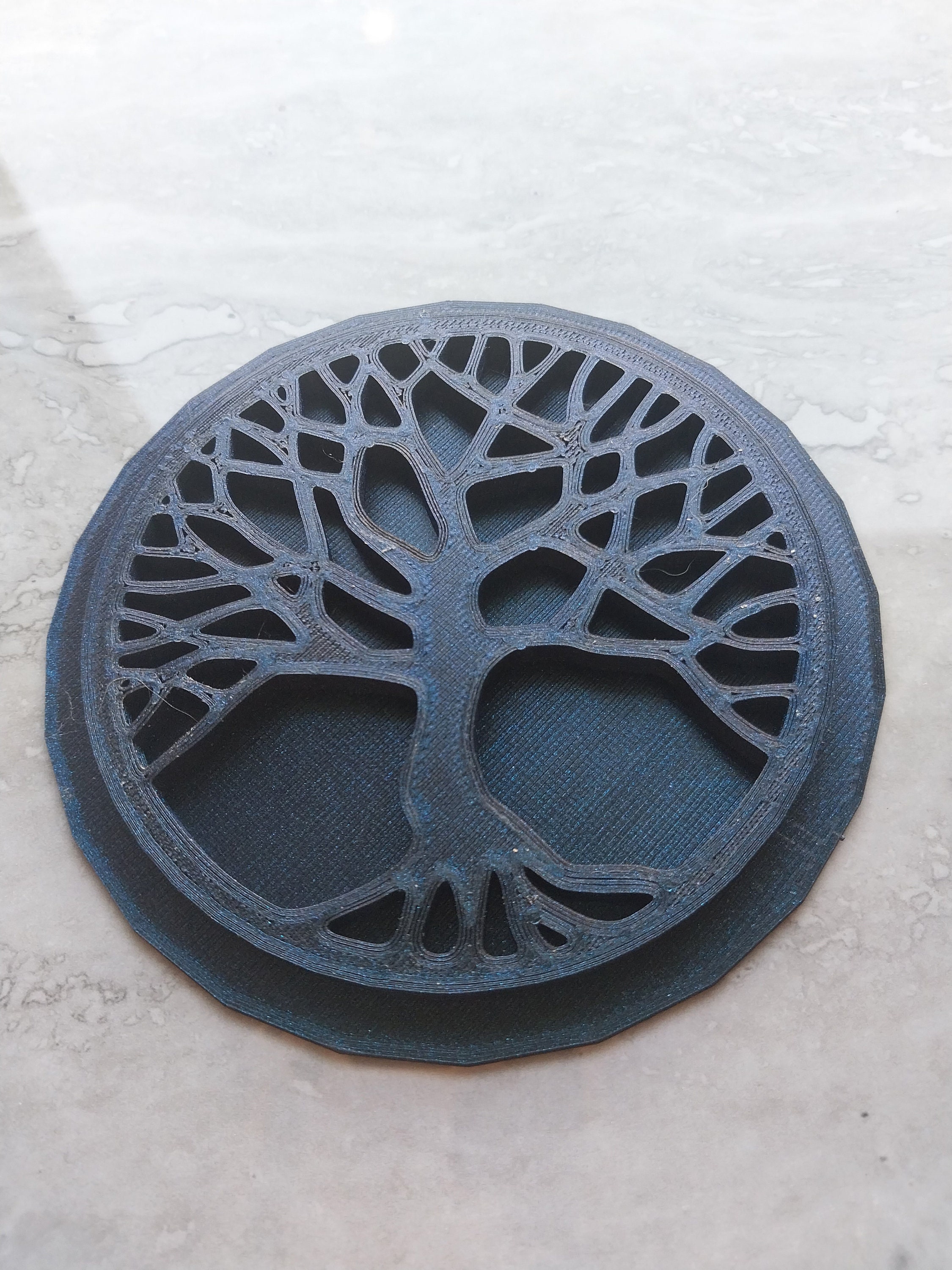 3D Printing File for Tree of Life, Large Stamp, Texture Plate, Pottery ...
