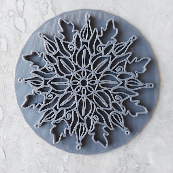 Mandala Plate - Etsy