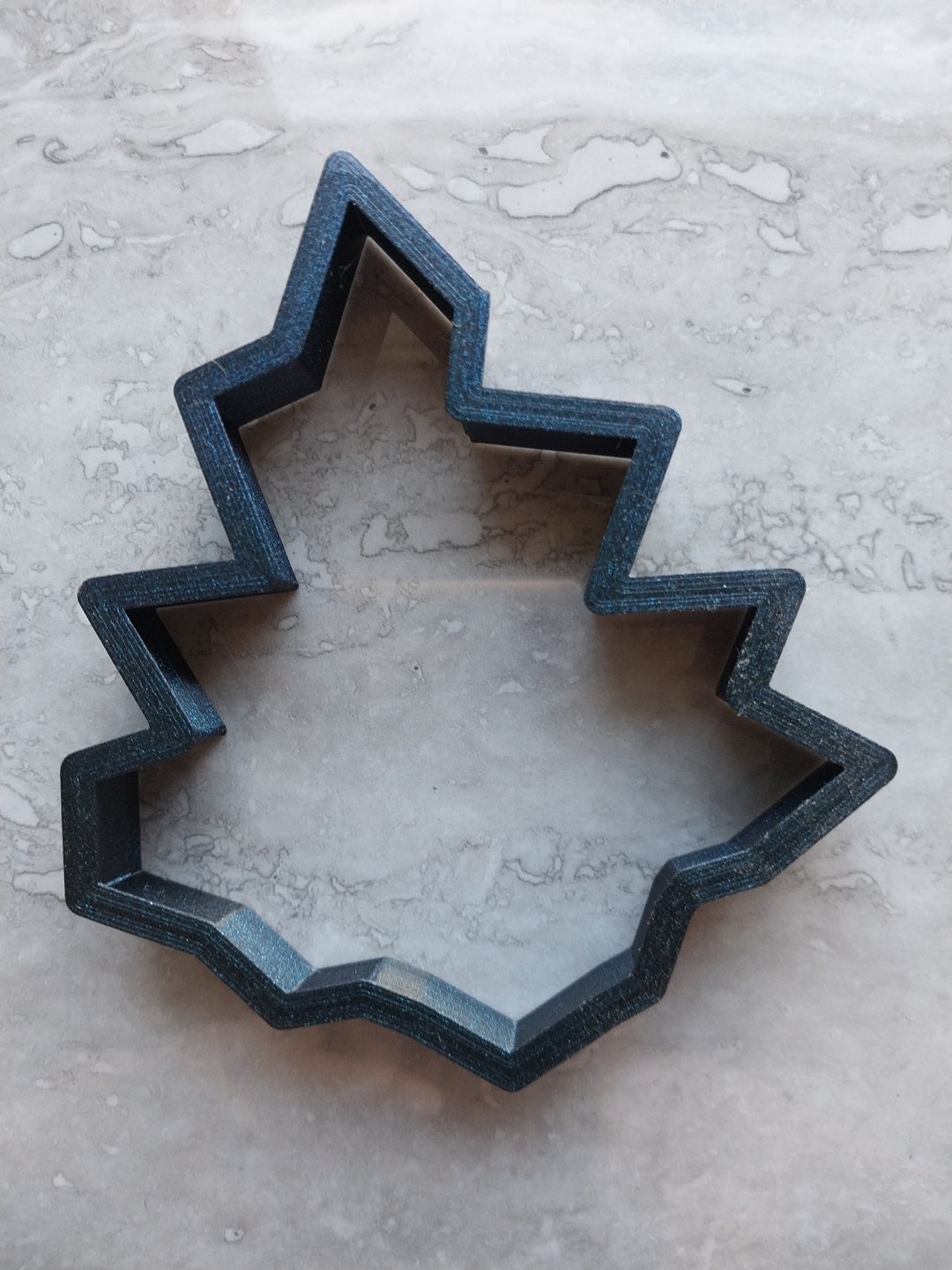3D Printable STL File for Tesselated Leaf Cutter for Tiles, Cookies ...
