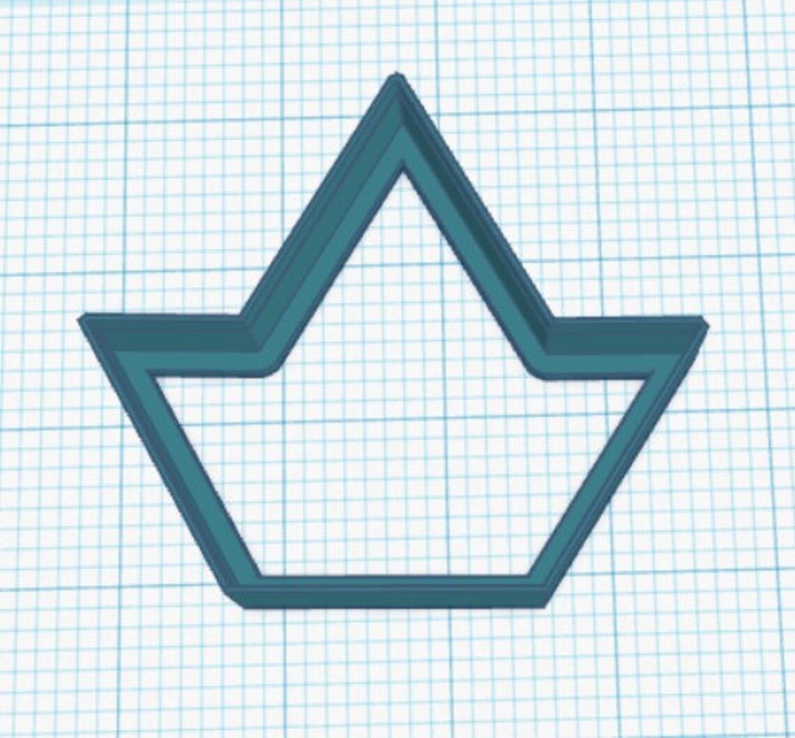 3D Printing STL File for Tesselated Leaf Tile Cutter, Pottery Cutter ...