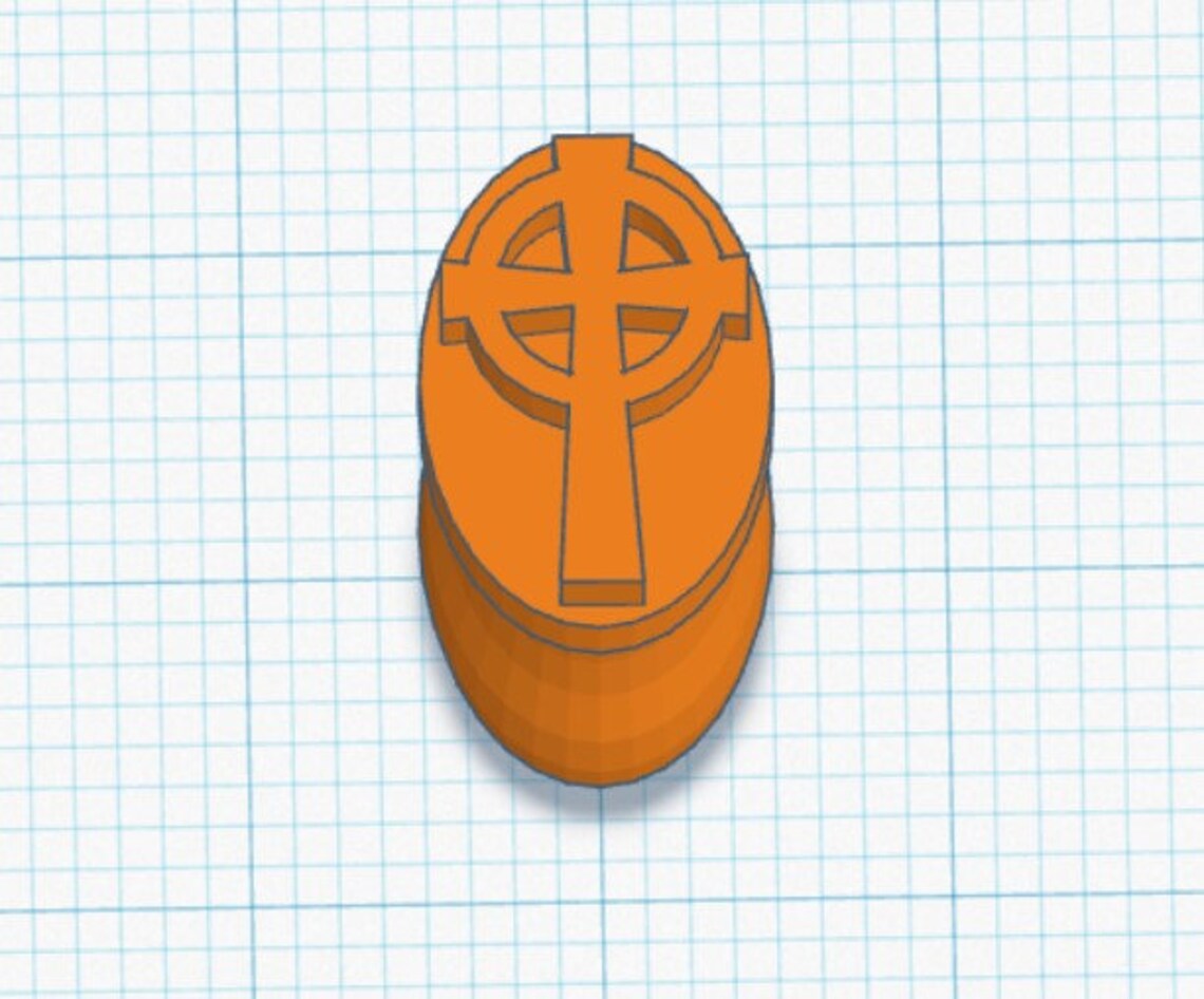 3D Printable File, Instant Download, 5 Irish Stamps Claddagh, Triquetra ...