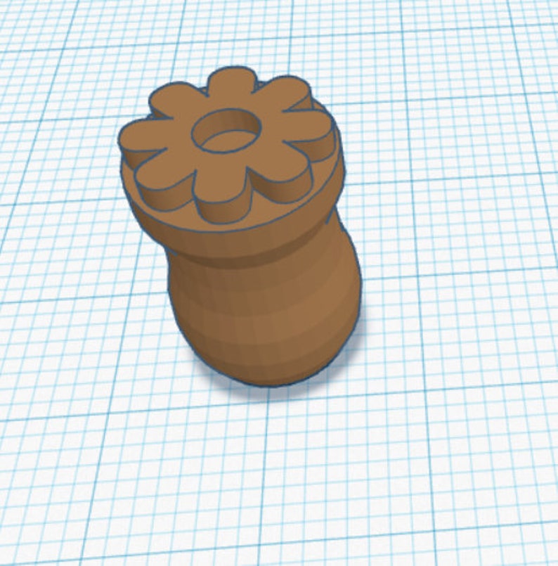 3D Printing File Four Flower Stamps - Etsy
