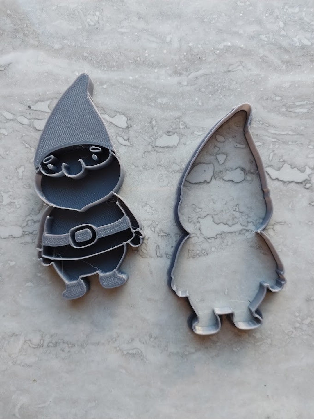 3D Printer STL File for Cutter and Stamp for Gnome, Cookie Cutter ...