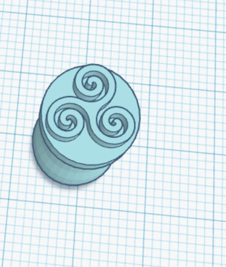 3D Printable File, Instant Download, 5 Irish Stamps Claddagh, Triquetra ...