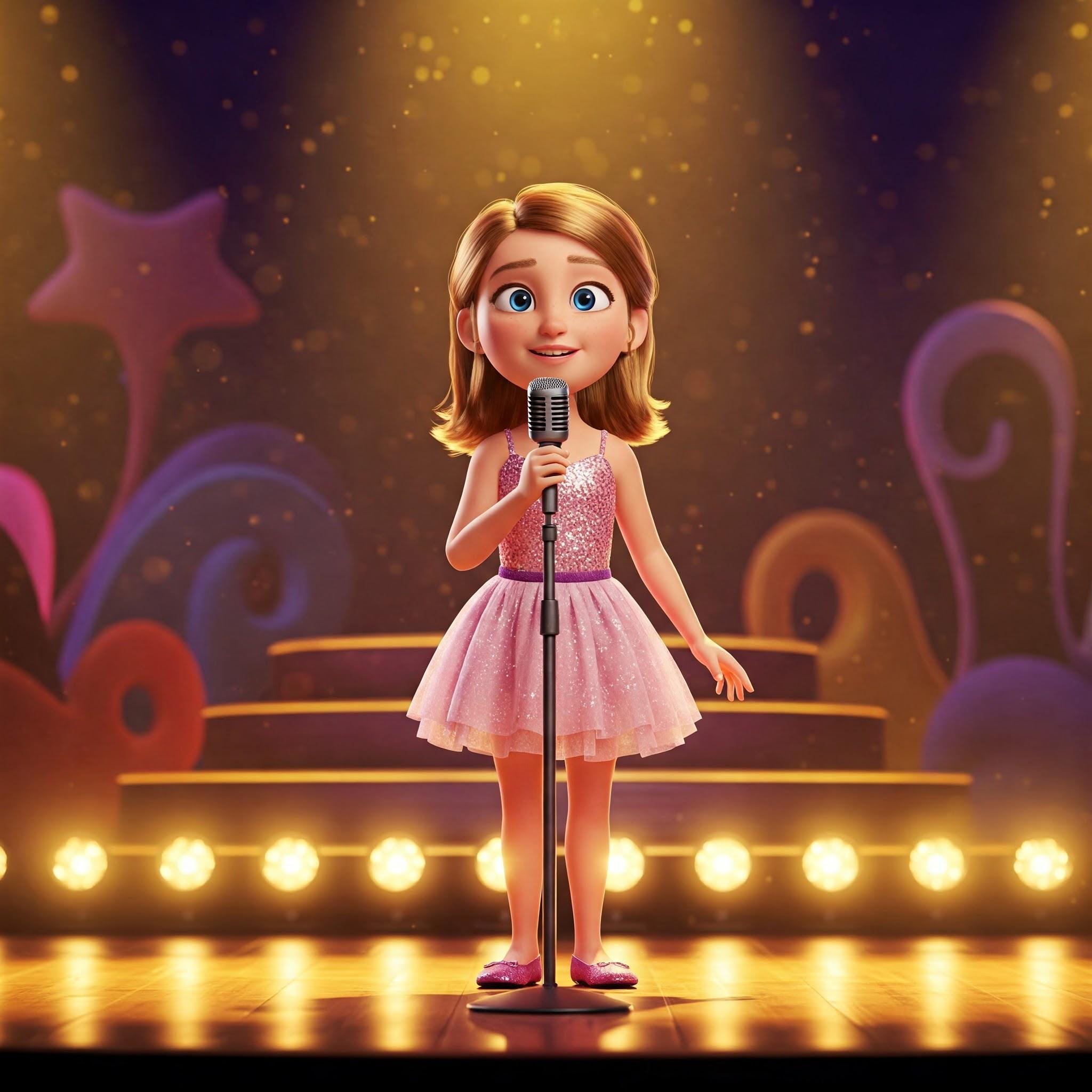 3D Printable Character: Singer - Etsy