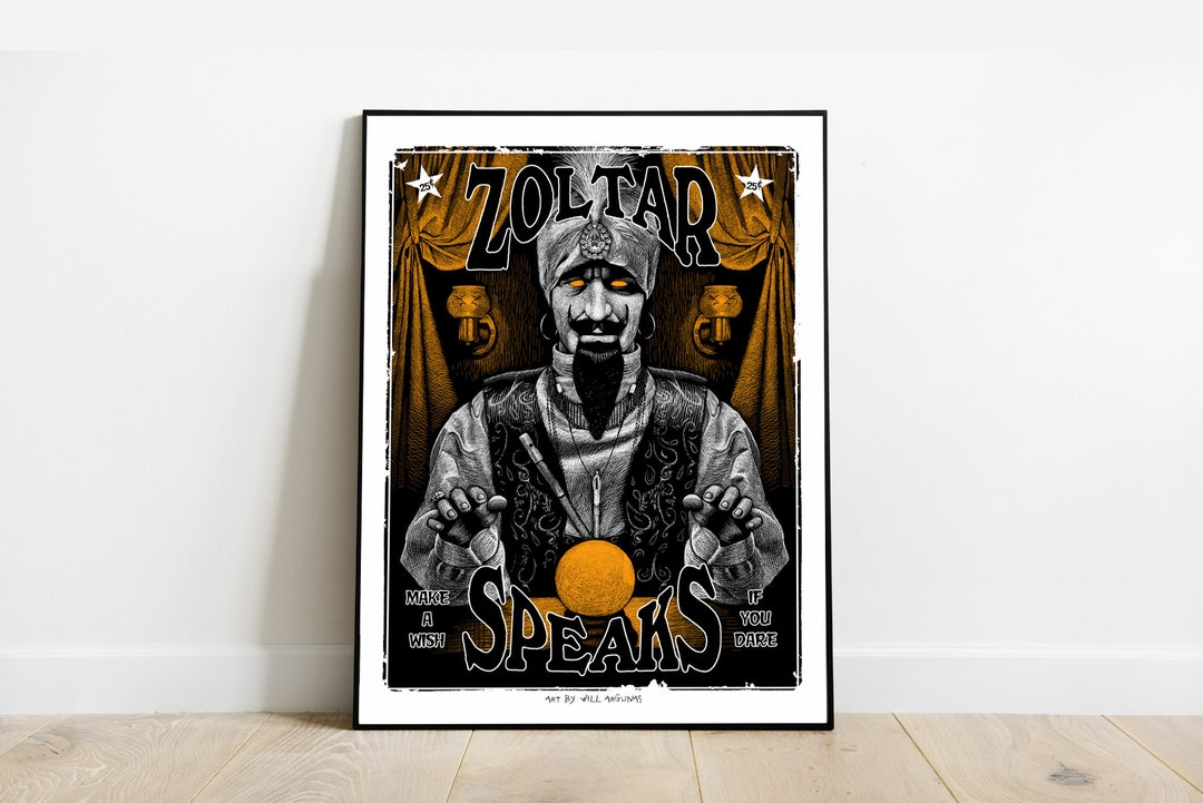 Big Movie POSTER I Zoltar Fortune Teller Machine Poster by Will Argunas ...