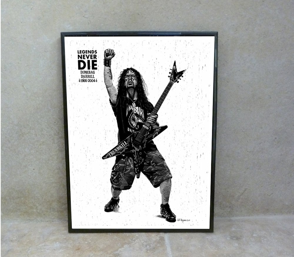 Dimebag Darrell Poster