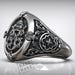 Handmade Sterling Silver Saint Peter Keys Ring, Vatican Christian ...