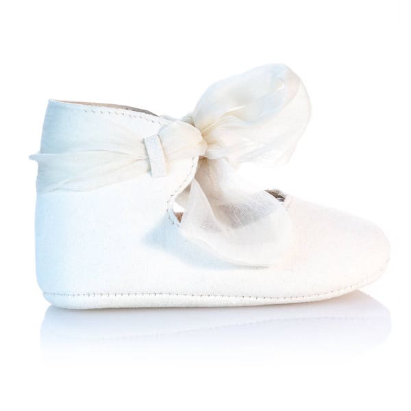 White Baby Shoes - Etsy