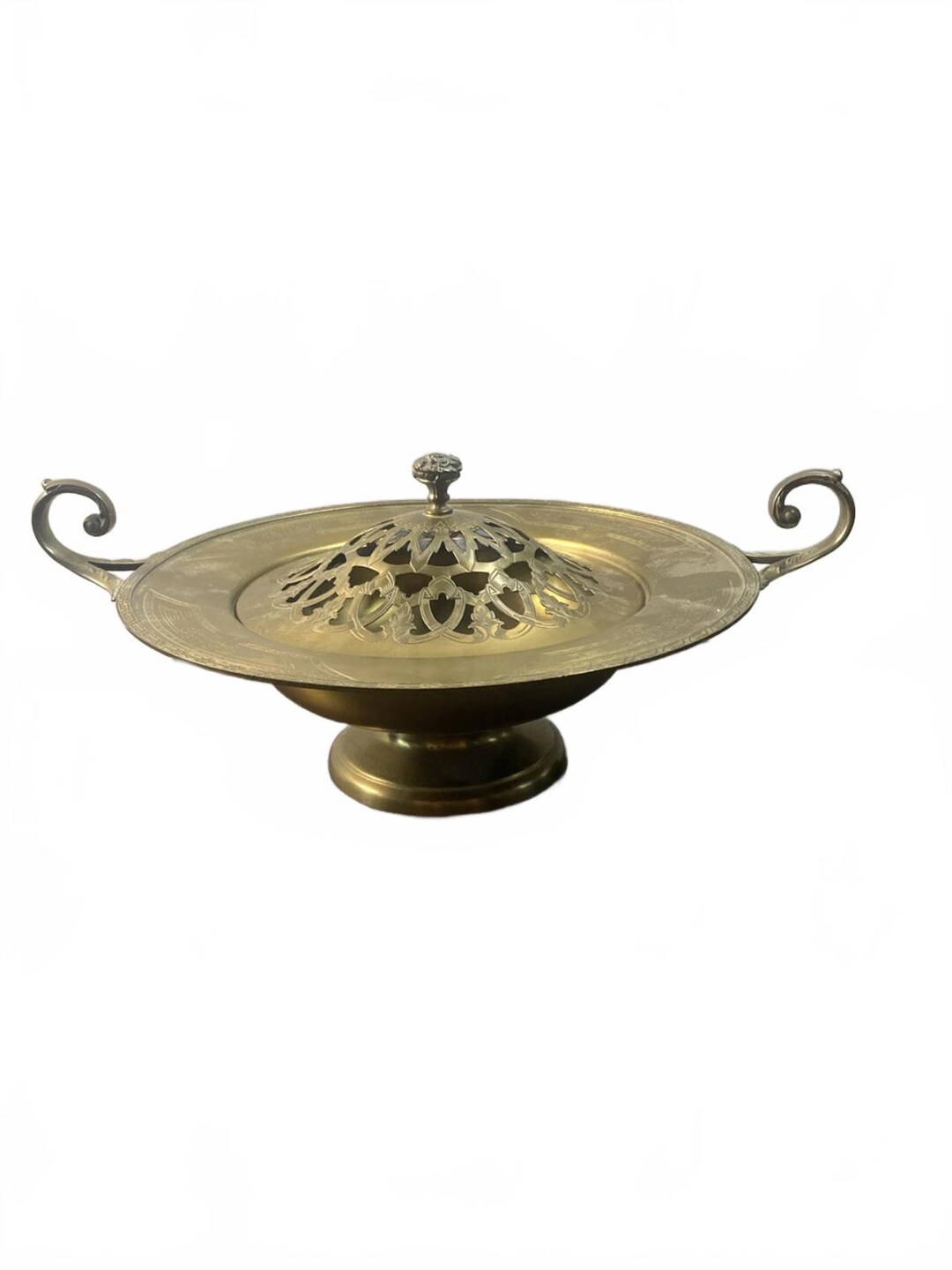 Egyptian Revival Benedict Karnak Brass Bowl Marked 321 - Etsy
