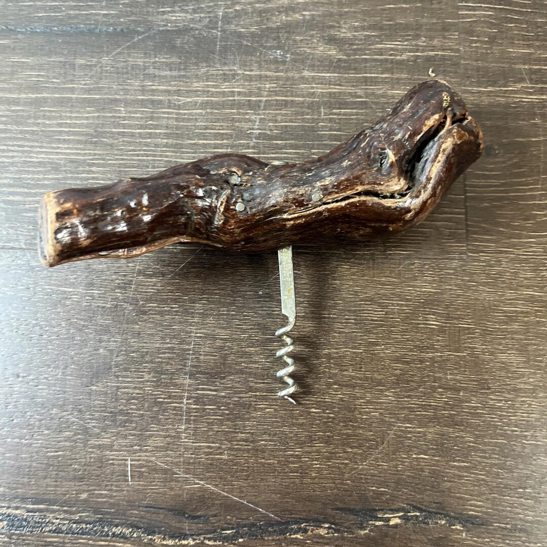 Vintage Laurent Siret Fancy Burl Wood Cork Screw Corkscrew FRANCE - Etsy