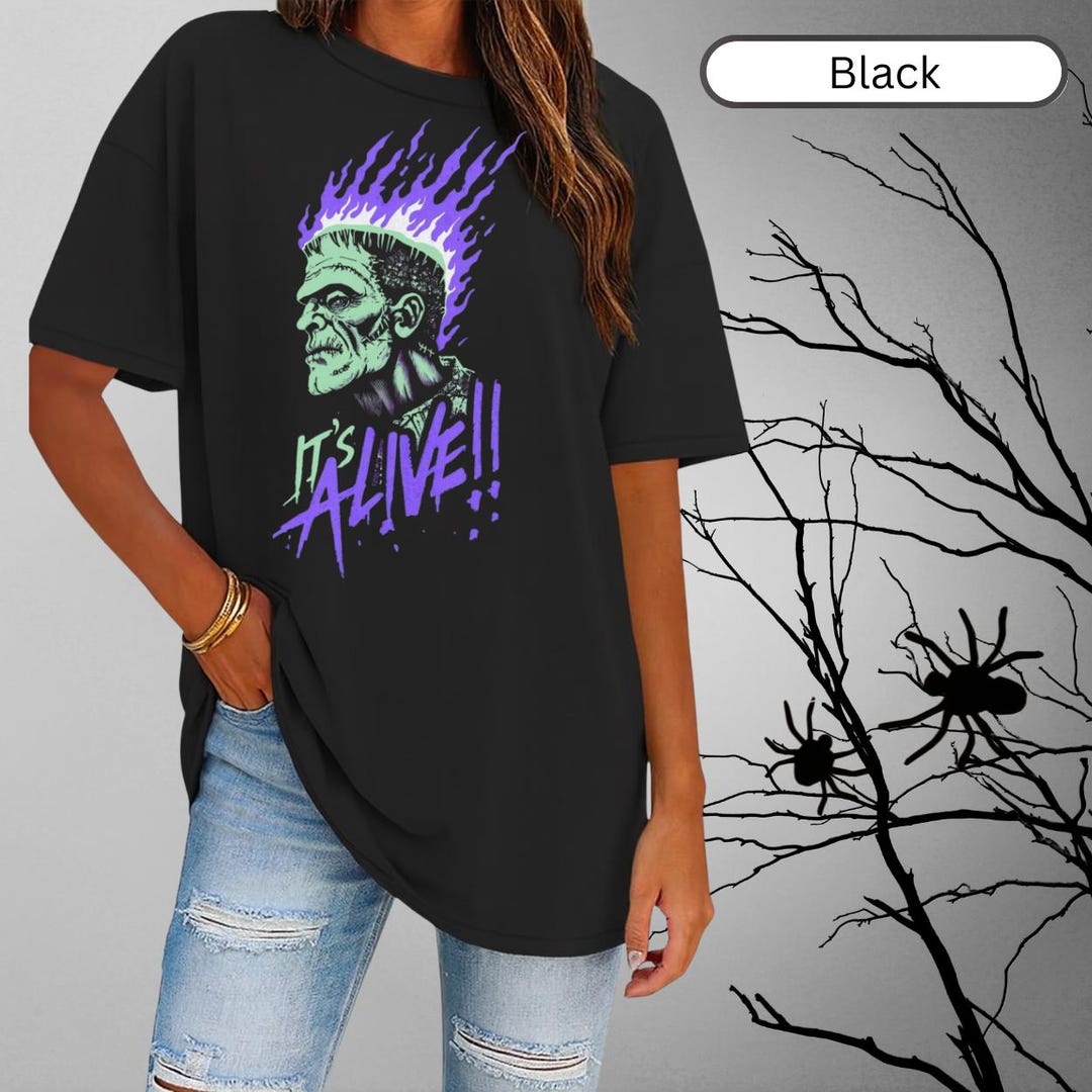 Frankenstein Shirt, Frankenstein T Shirt, Halloween T Shirt, Horror ...