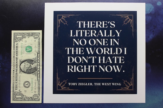 West Wing Quotes Toby
