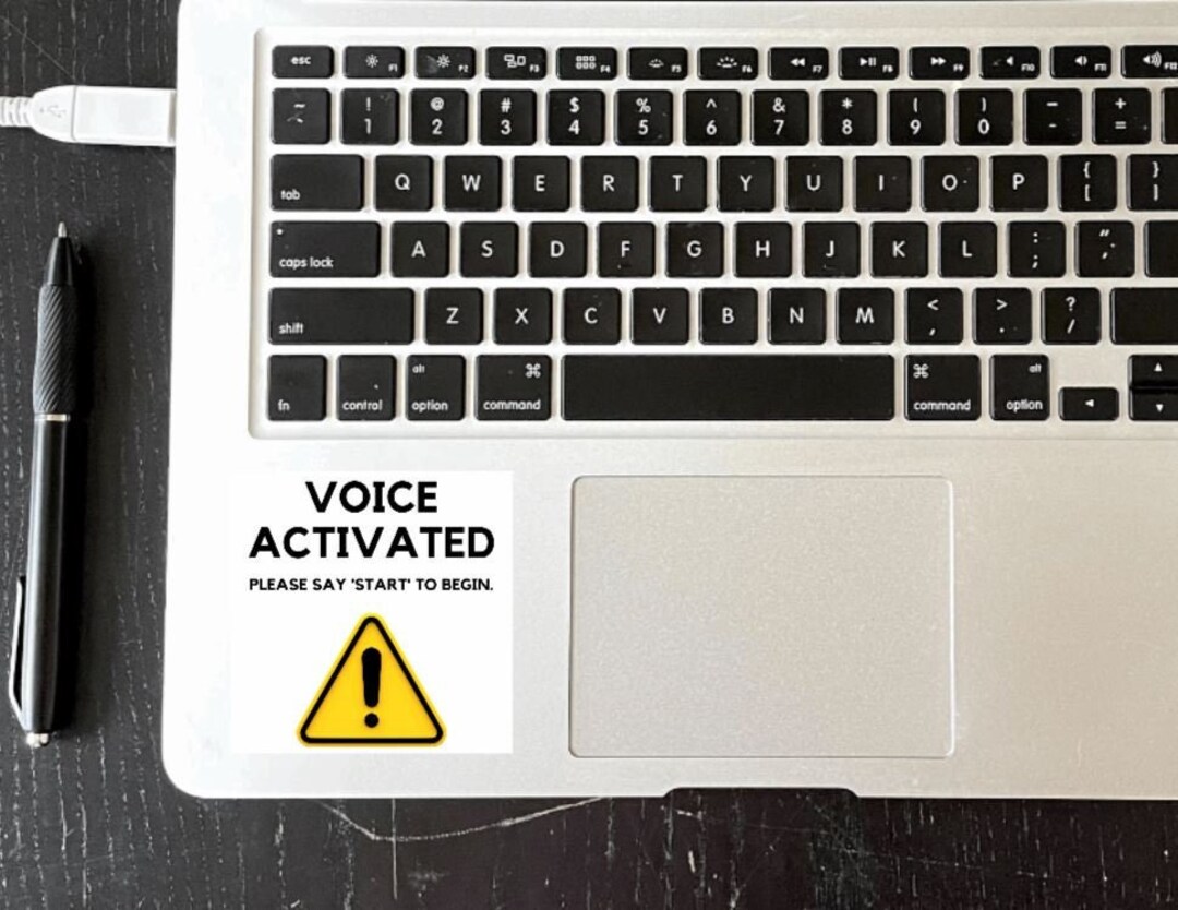 Voice Activated Vinyl Sticker for Pranks at the Office Home - Etsy