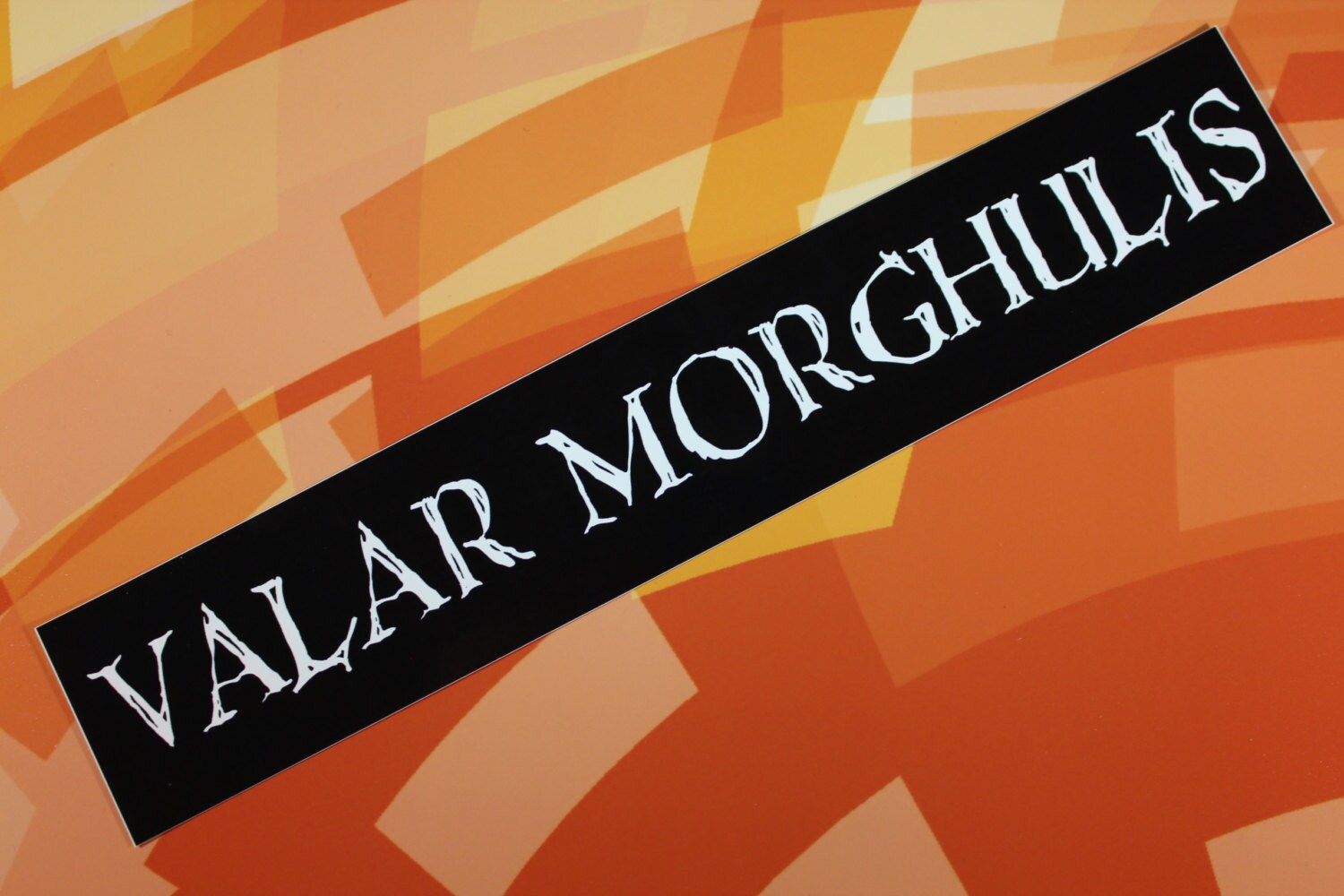 Valar Morghulis Game of Thrones vinyl sticker car laptop bike | Etsy