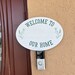 Welcome Sign, Welcome Address Sign, Outdoor House Number Sign ...
