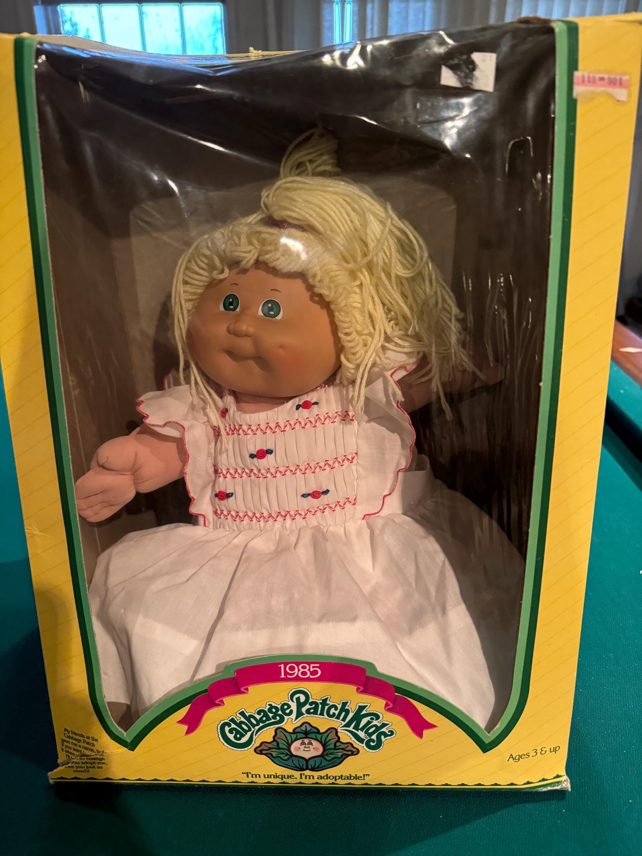 1985 Cabbage Patch Doll Number 3900 in Original Box - Etsy