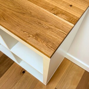 Wooden Panel for IKEA Kallax - Wooden Plate Solid Oak Hardwood - Clear ...