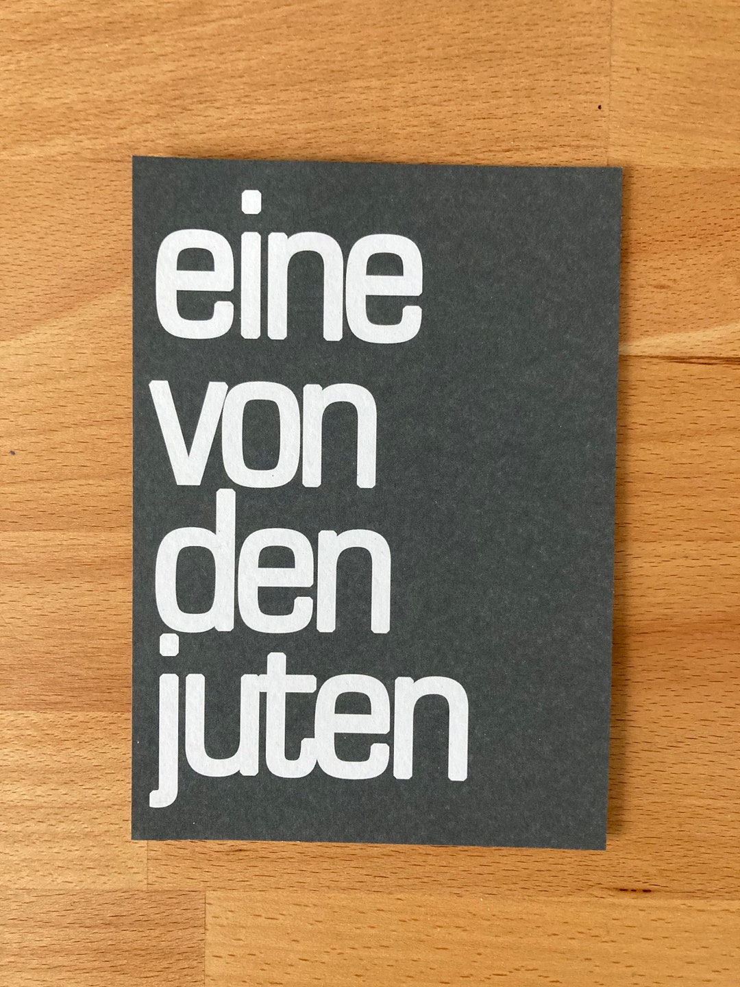Eine Von Den Juten Postkarte A6 - Etsy