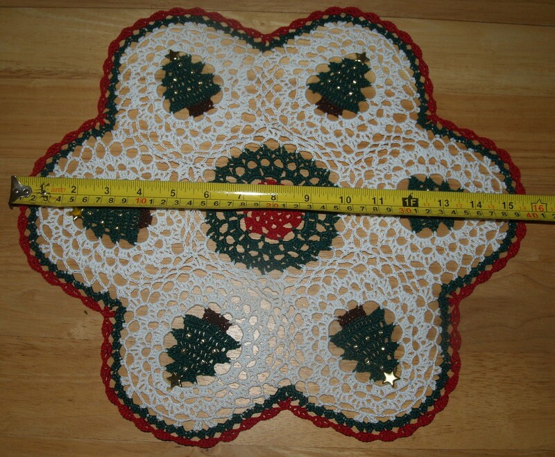 Crochet Christmas Trees- Tree Doily Pattern - Etsy