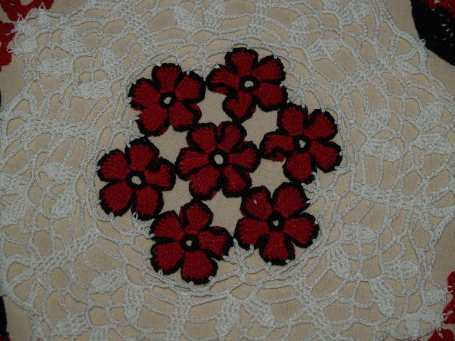Ladybug Doily Crochet Pattern - Etsy