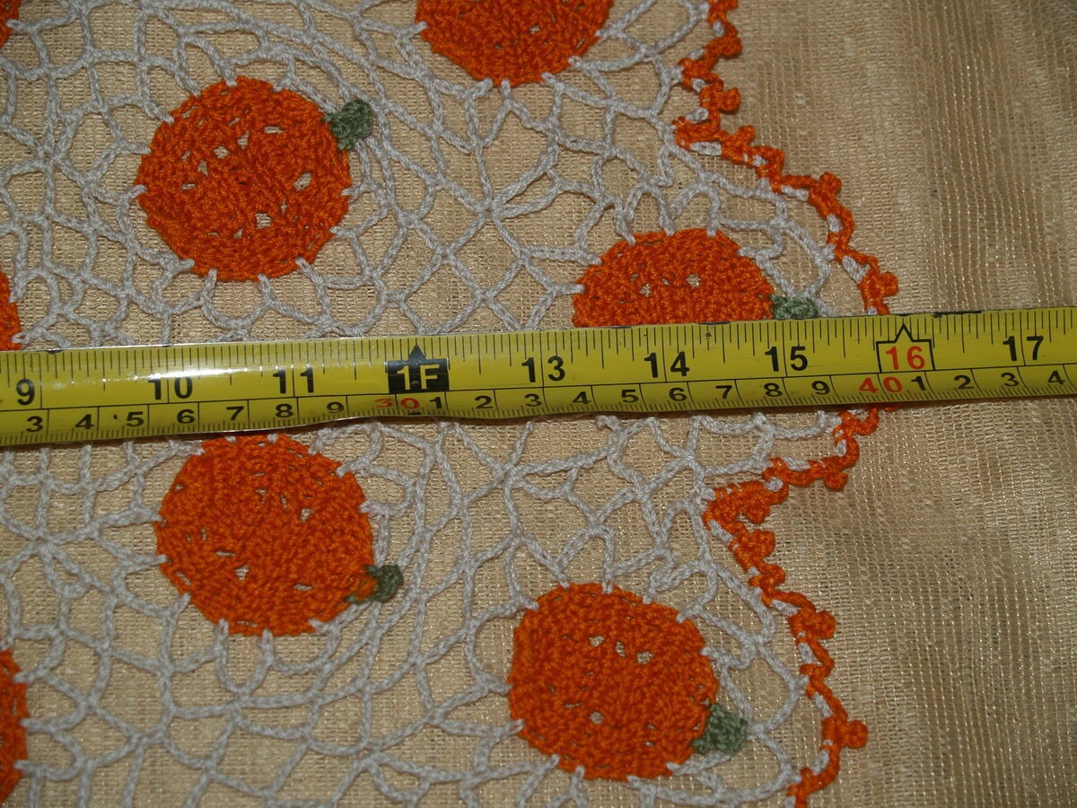 Pumpkin Patch Doily Pattern - Etsy