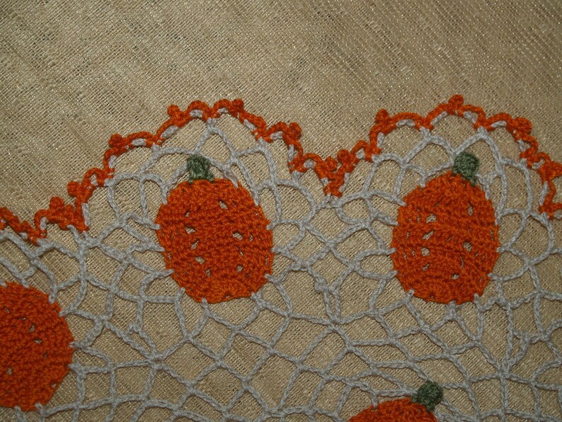 Pumpkin Patch Doily Pattern - Etsy