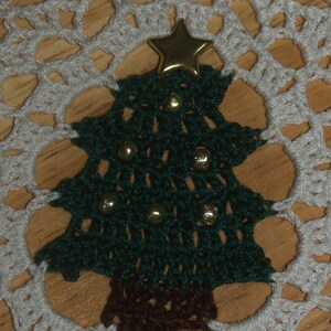 Crochet Christmas Trees- Tree Doily Pattern - Etsy